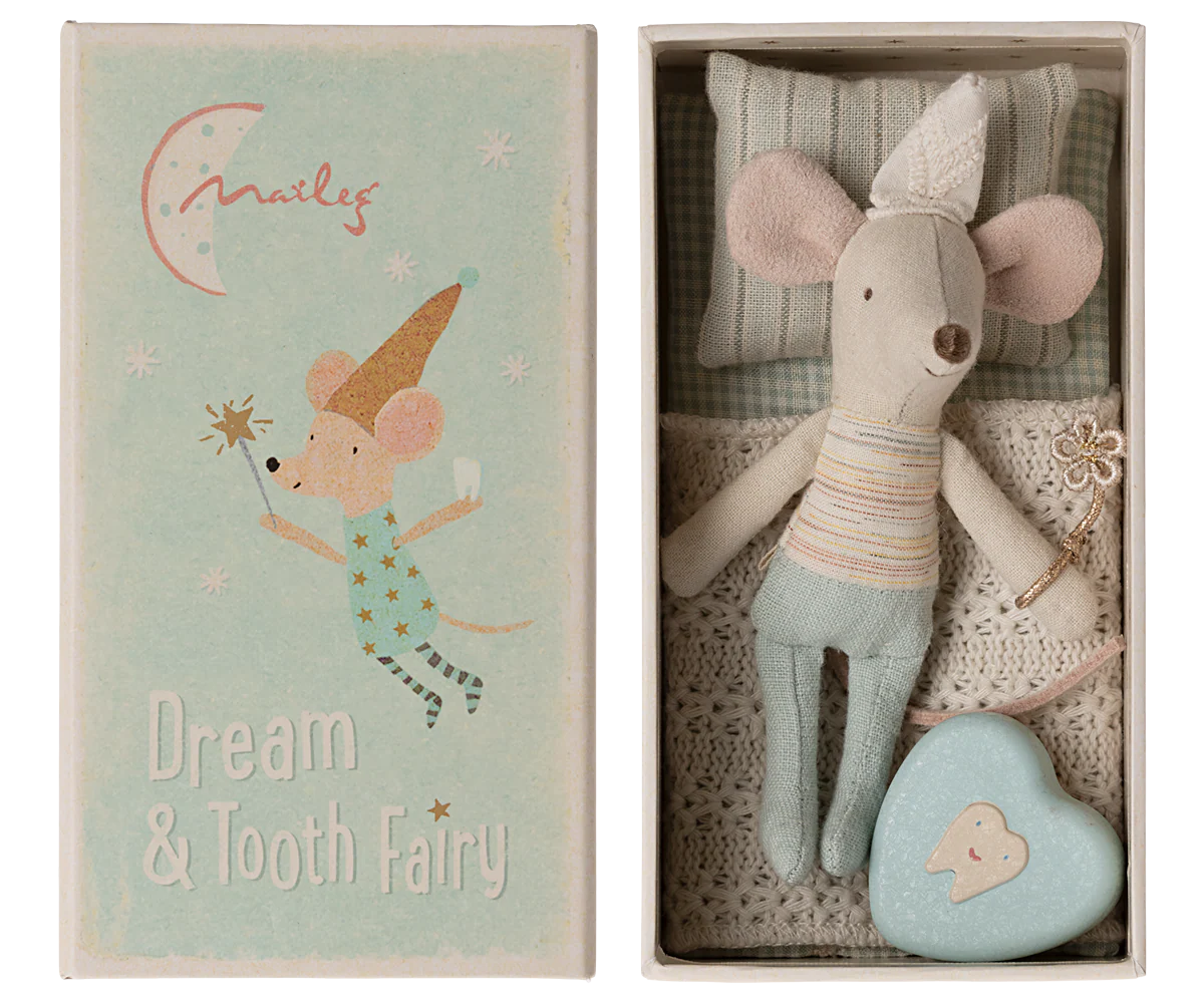 Tooth Fairy Mouse, Little Brother in Matchbox – Bumps N Bundles