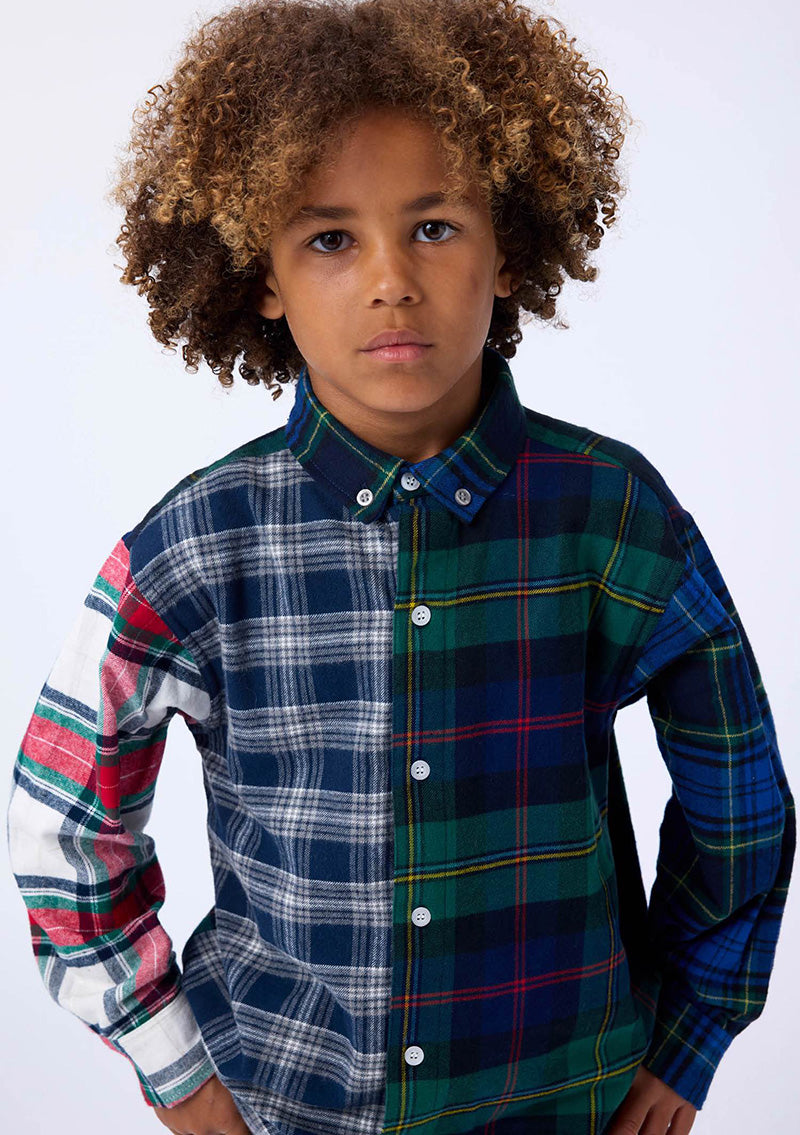 Remon Flannel - Check Mix – Bumps N Bundles